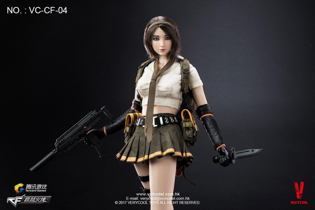 [VC-CF-04] Very Cool CrossFire Double Agent Zero 1/6 Figure by Tencent ...