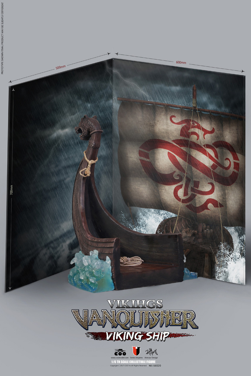 [CM-SE020] COO Model 1/6 Viking Vanquisher Viking ship Scene Platform ...
