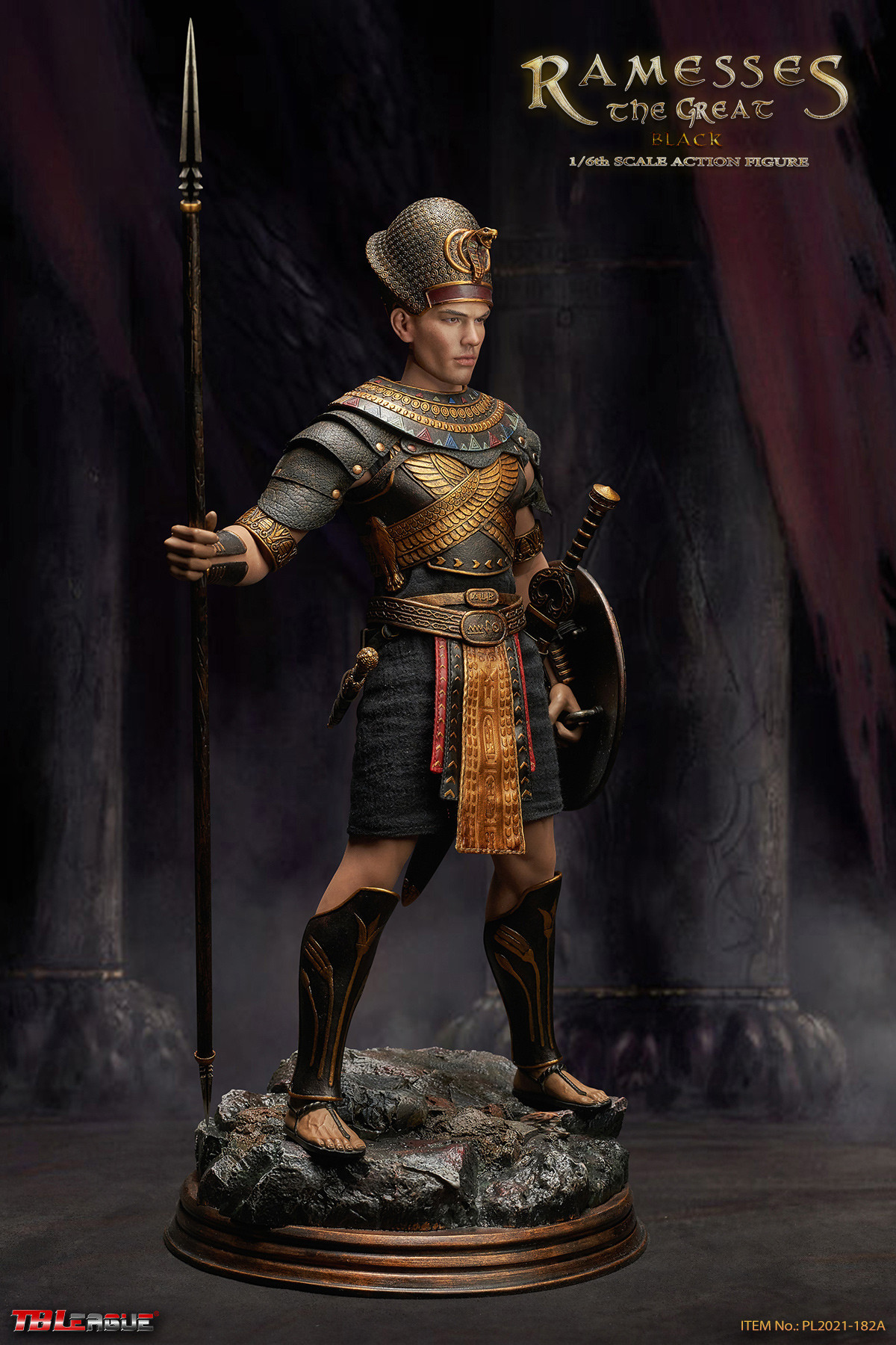TBLeague 1/6 Egyptian Ramesses the Great Black [PL2021-182A] - EKIA Hobbies