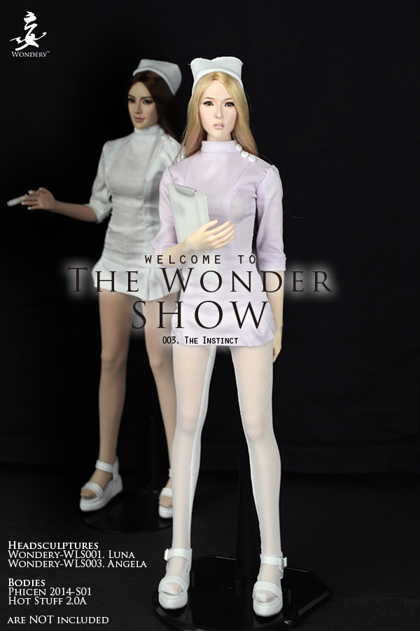 [WLS-TWS003B] Wonder Show 003 "The Instinct" 1/6 Nurse Female Figure ...