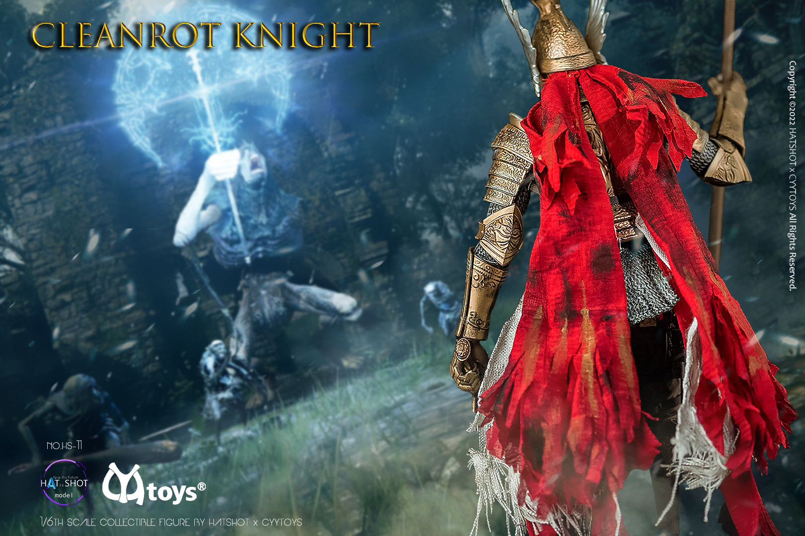 cyytoys & HatShot 1:6 Cleanrot knight Figure [HS-11] - EKIA Hobbies