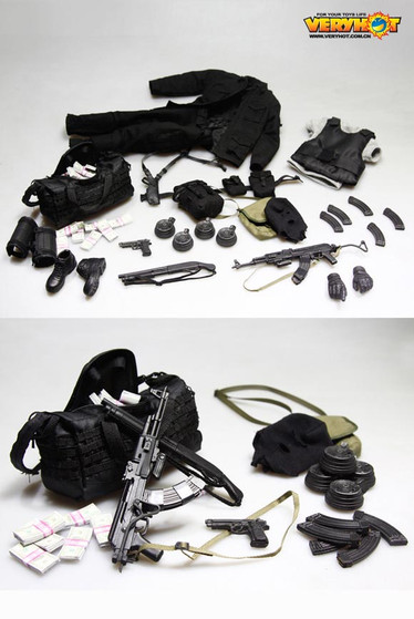[VH-1044] Very Hot Bank Robber 1:6 Scale Action Figure Accessory - EKIA ...
