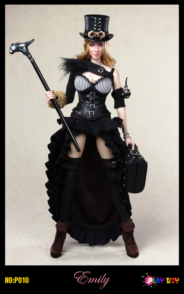 [PT-P010] Play Toy 1:6 Steam Girl "Emily" Boxed Figure - EKIA Hobbies