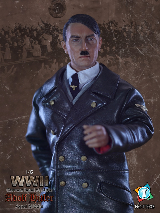 [TIT-003] TIT Toys WWII German Head Of State "Adolf Hitler" Middle Aged ...