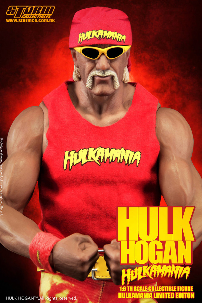 [SM-1502] Storm Collectables Wrestler Hulk Hogan "Hulkamania" 1:6 ...