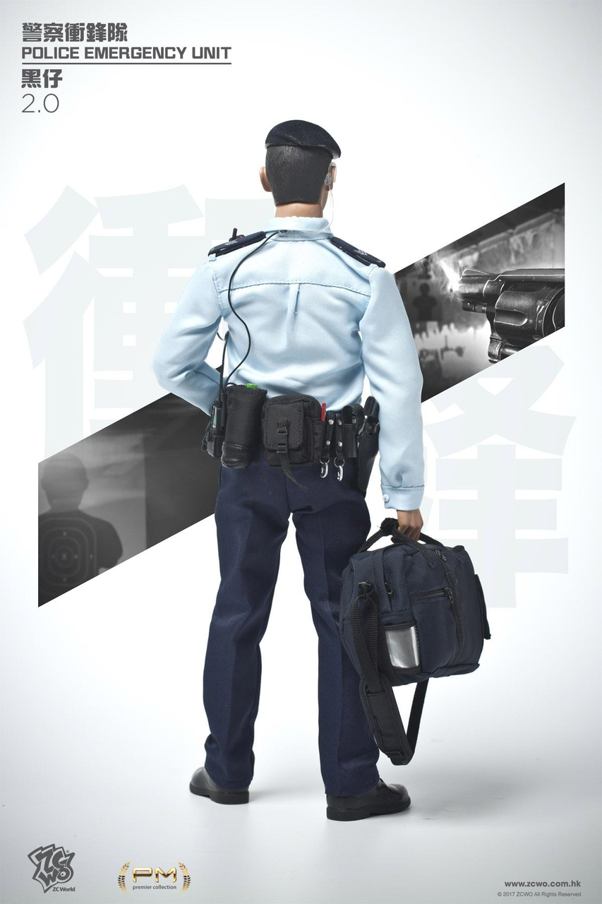 [ZC-257] ZC World 1:6 Hong Kong Police Tactical Unit Black 2.0 - EKIA ...