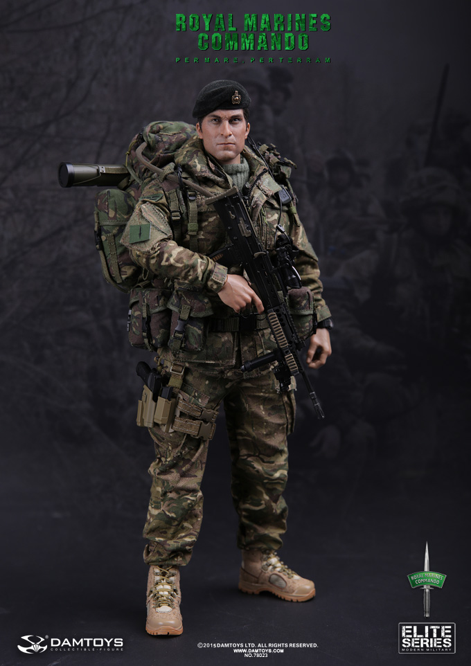 [DAM-78023] DAM TOYS Modern British Royal Marines Commando Action ...