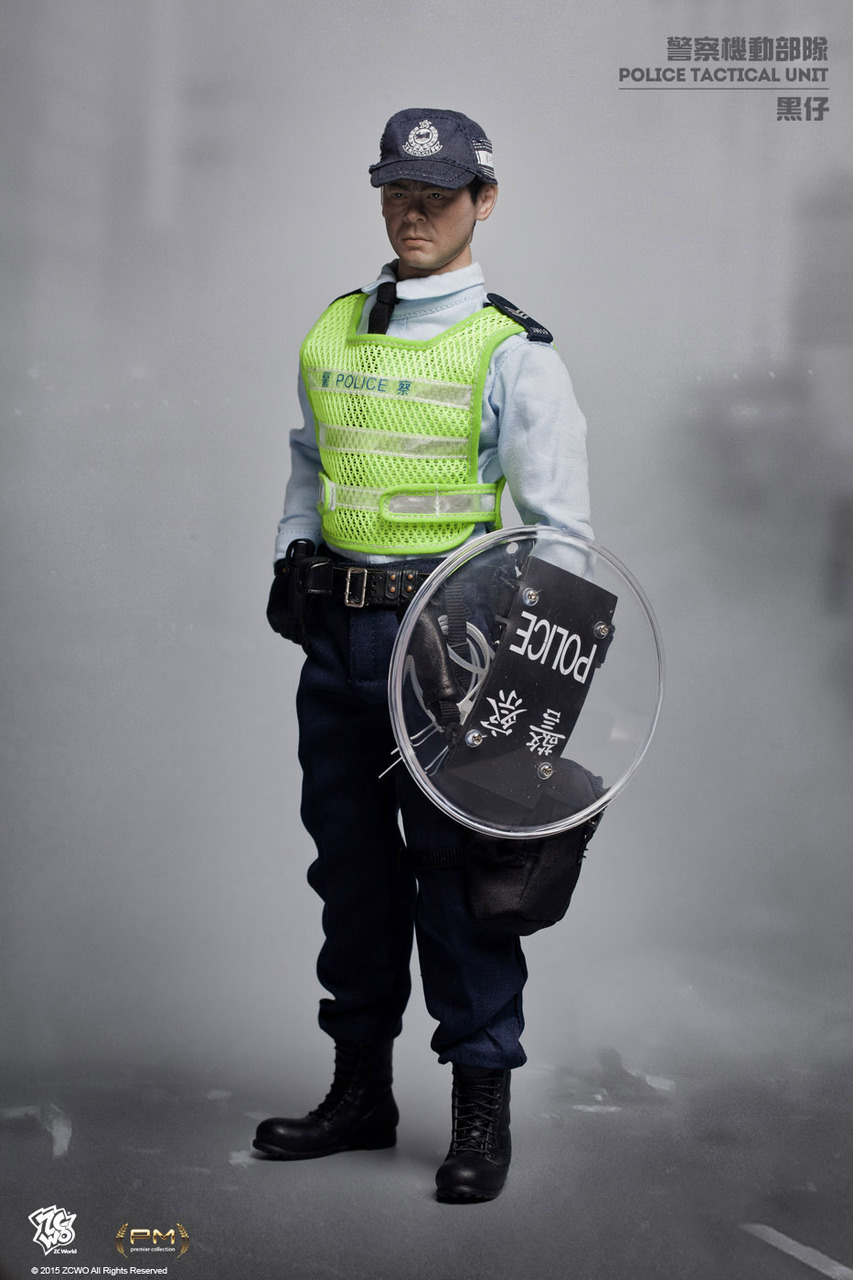 [ZC-189] ZC World 1:6 Hong Kong PTU Sergeant Black Action Figure - EKIA ...