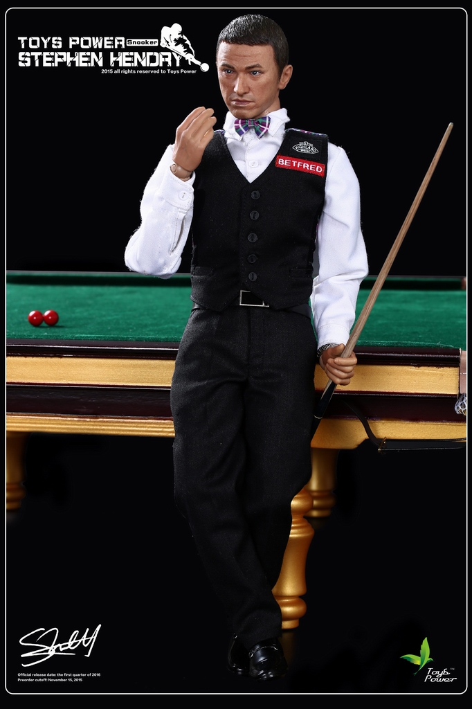 [TP-CT008] Toys Power Snooker Player Collectible 12" Tall Figurine ...