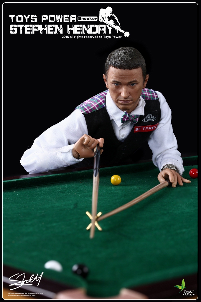 [TP-CT008] Toys Power Snooker Player Collectible 12" Tall Figurine ...