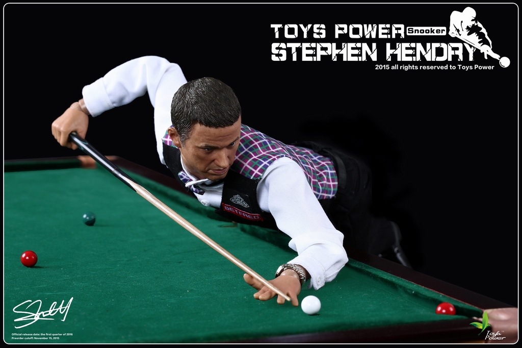 [TP-CT008] Toys Power Snooker Player Collectible 12" Tall Figurine ...