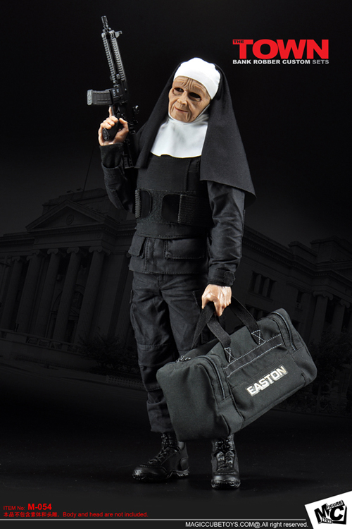 [MC-M054] MC Toys 1:6 The Town Bank Robber Custom Figure Accessory ...