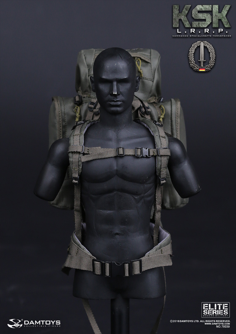 [DAM-78039] DAM Toys KSK KOMMANDO SPEZIALKRÄFTE LRRP FERNSPÄHER Boxed Figure - EKIA Hobbies