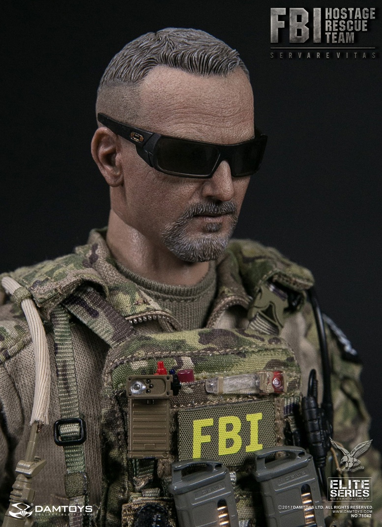 [DAM-78042] DAM Toys FBI HRT Agent Hostage Rescue Team Boxed Figure ...