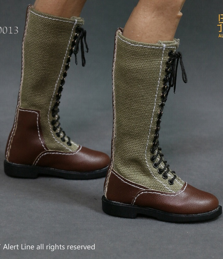 [AL-10013B] Alert Line WWII German Afrika Korpsthe Desert Boots - EKIA ...
