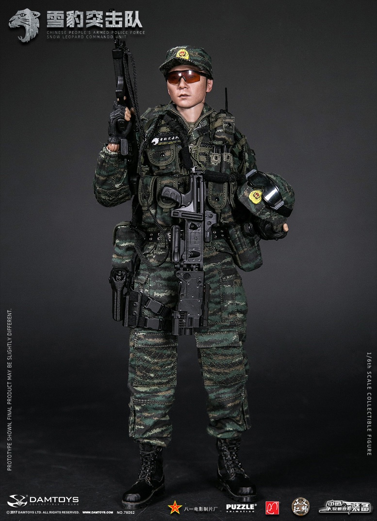 [DAM-78052] 1/6 DAM Toys Chinese Armed Police Force Snow Leopard ...