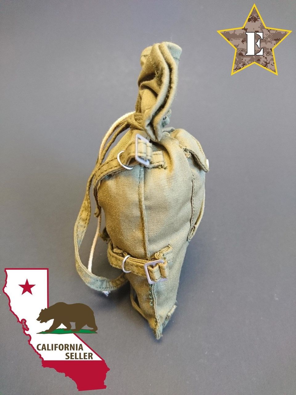 [TC-9001B] Soviet Russian Red Army Soldier Canvas Backpack Rucksack ...