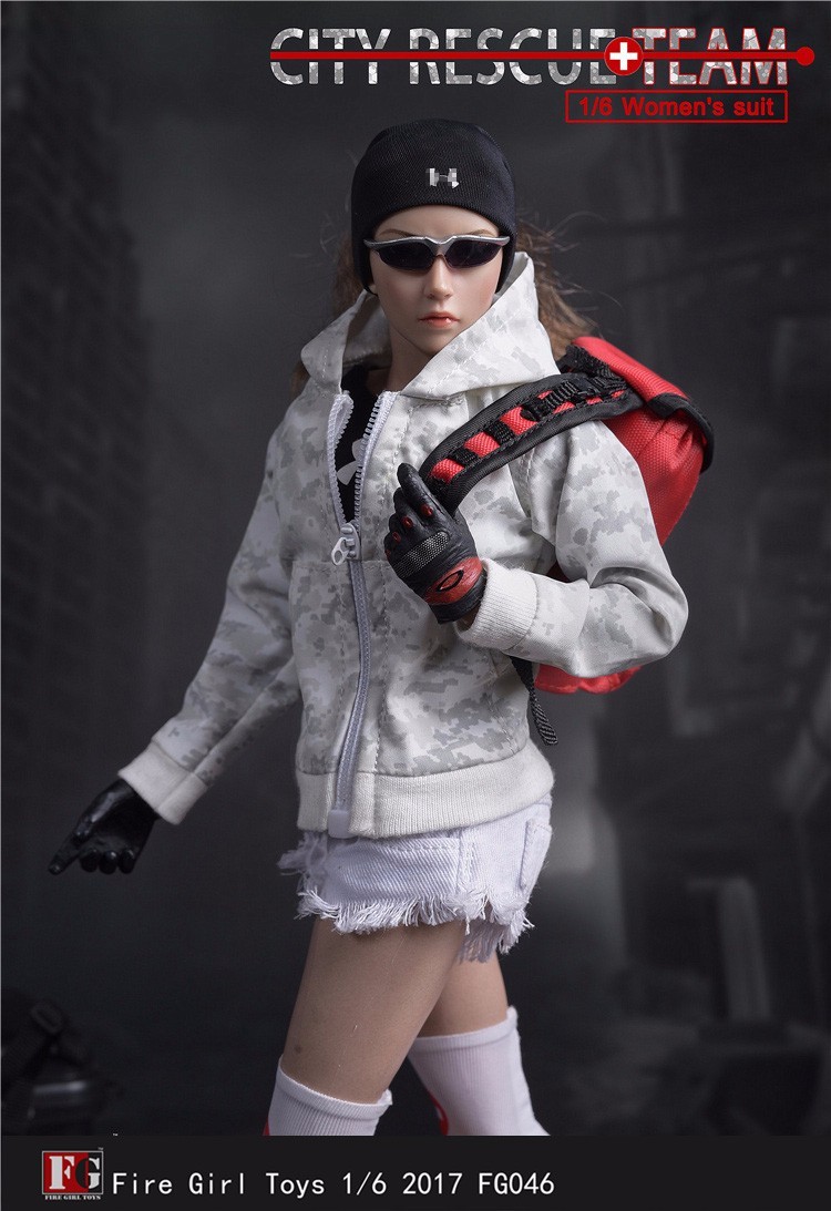 [FG-046] Fire Girl Toys 1/6 Female Urban Rescue Team Set - EKIA Hobbies