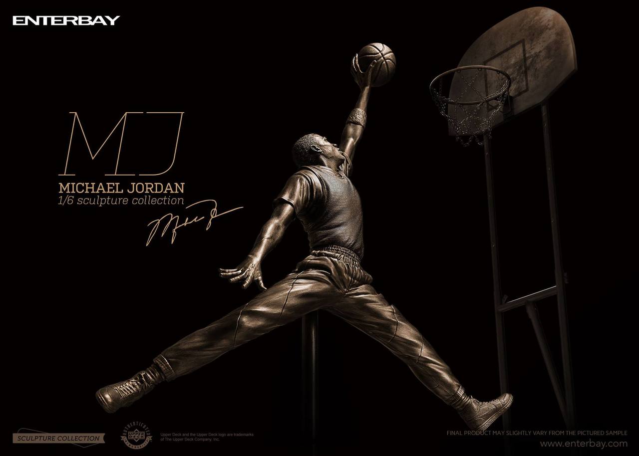 [MIV-1802] Enterbay 1/6 Scale Michael Jordan Sculpture Statue Limited ...