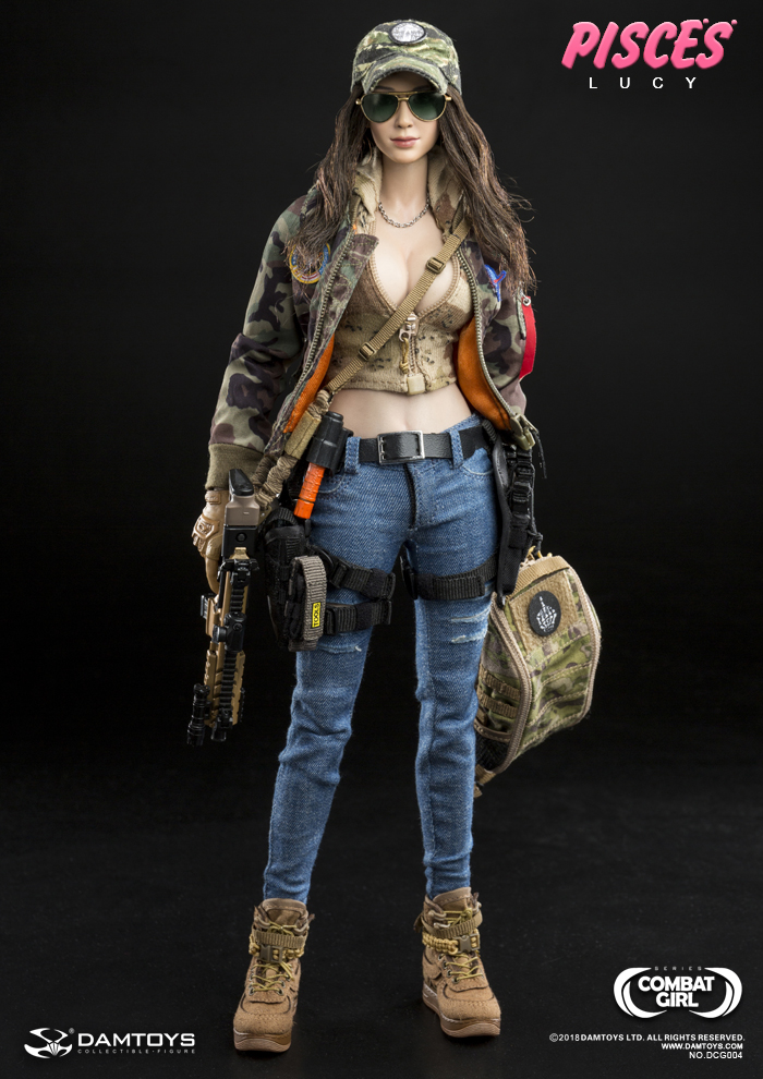 [DAM-DCG004] DAM Toys Combat Girl Series Pisces Lucy Female Boxed ...