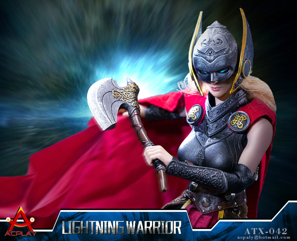 [AP-ATX042] 1/6 Lightning Warrior Armor with Head by ACPLAY - EKIA Hobbies
