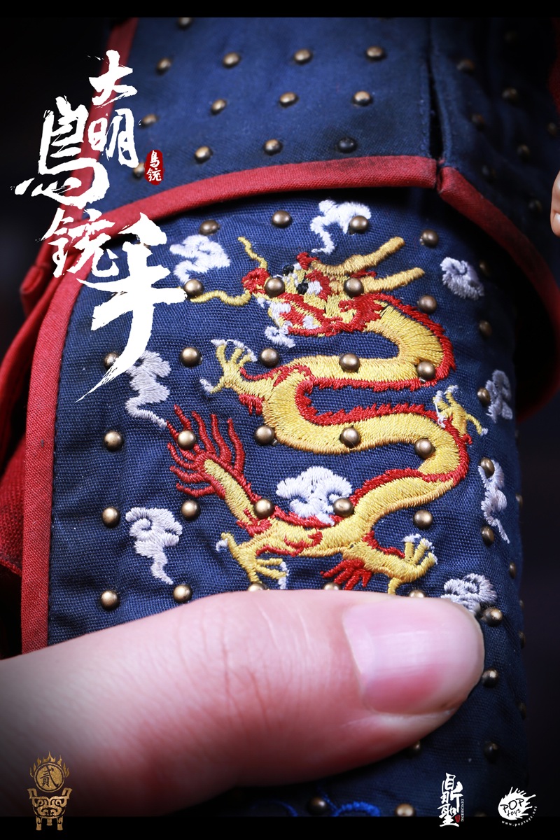 [POP-DS002A] Ming Dynasty Musketeer Blue 1/6 Figure by Dingsheng X POP ...