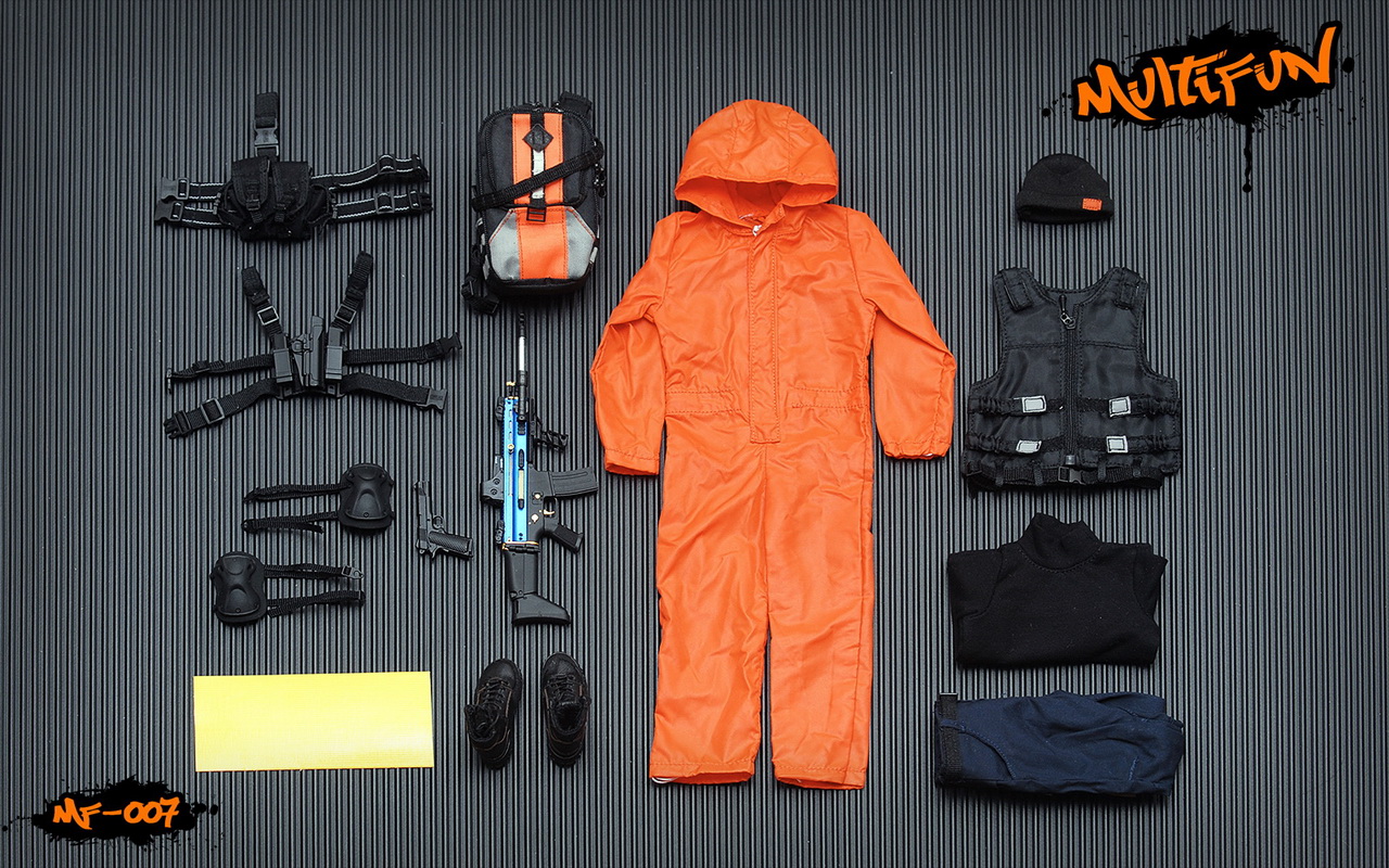 [MF-007] 1/6 Quarantine Zone Agent Accessory by MULTIFUN - EKIA Hobbies