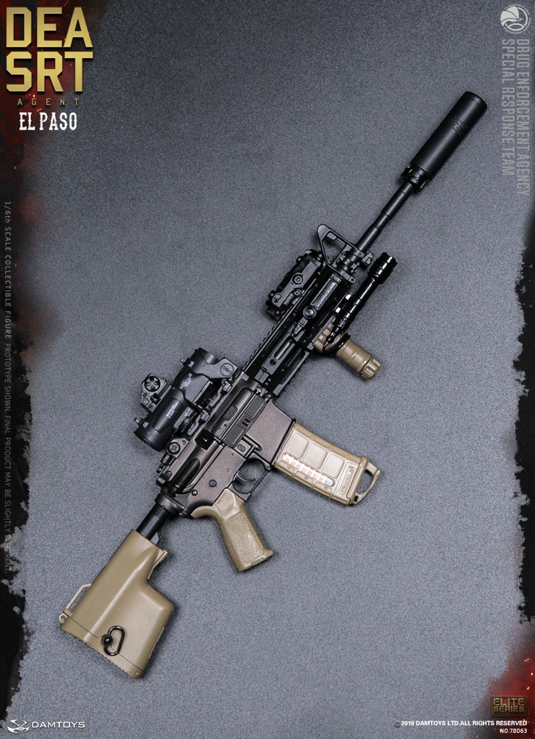 [DAM-78063] 1/6 DEA SRT Special Response Team Agent El Paso Figure by ...