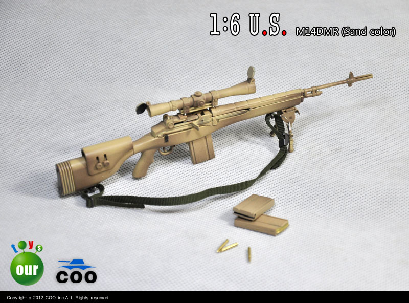 [CM-X80018] COOMODEL 1:6 U.S. Military M14 Sniper Rifle Series - C ...