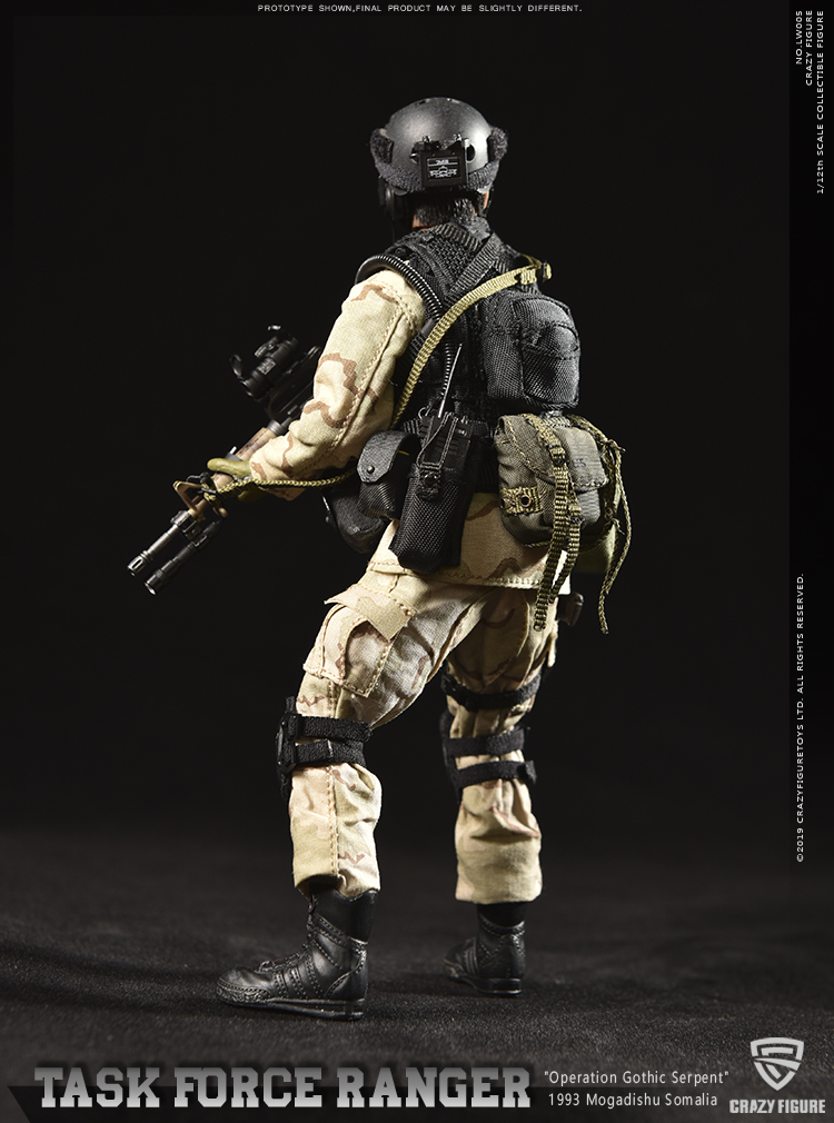 [CF-LW005] 1/12 Master Sergeant Rangers Task Force 1993 Operation ...