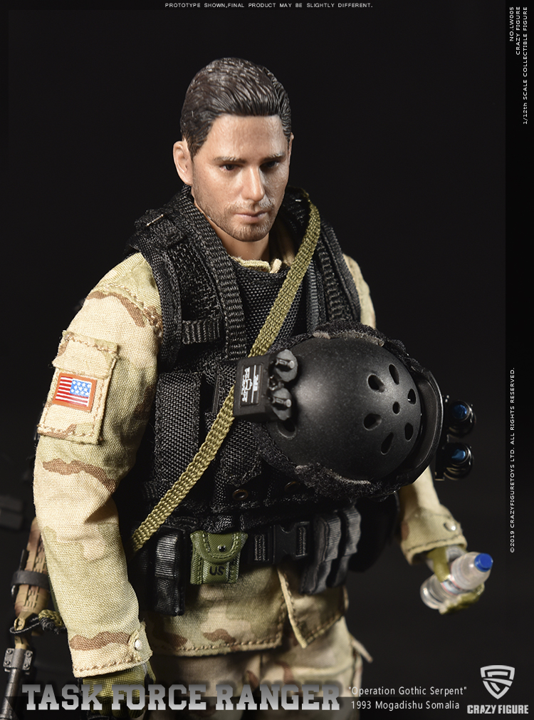 [CF-LW005] 1/12 Master Sergeant Rangers Task Force 1993 Operation ...
