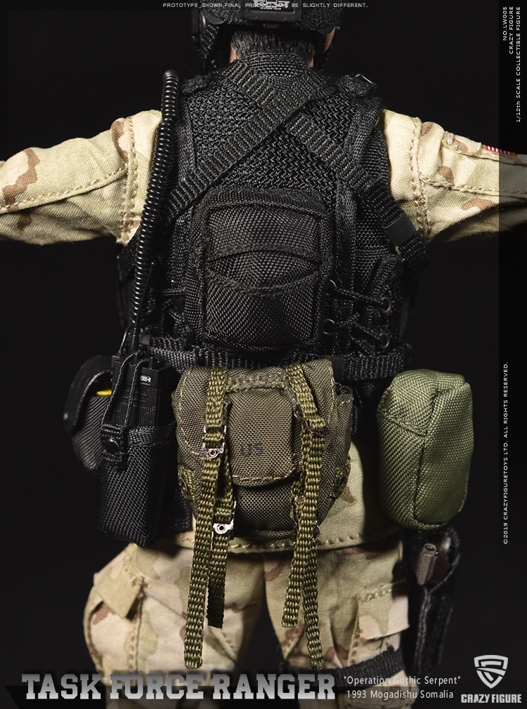 [CF-LW005] 1/12 Master Sergeant Rangers Task Force 1993 Operation ...