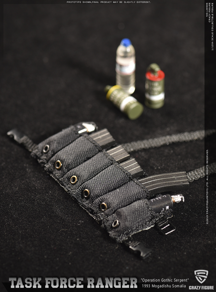 [CF-LW005] 1/12 Master Sergeant Rangers Task Force 1993 Operation ...