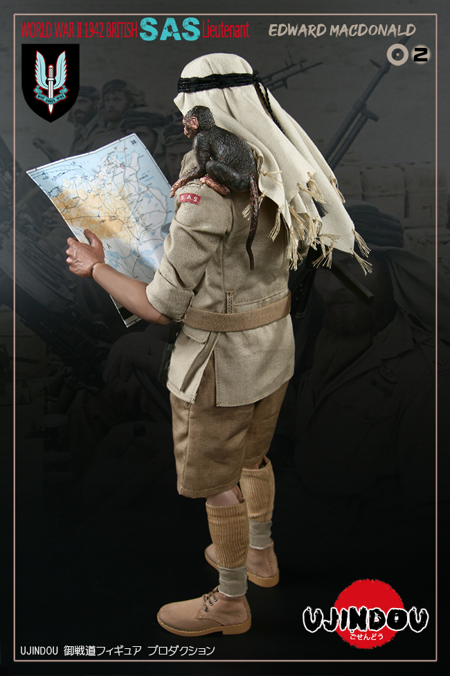 [UD-90002] 1/6 WWII British SAS Lieutenant Edward MacDonald 1942 by ...