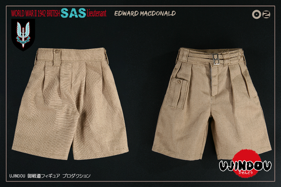 [UD-90002] 1/6 WWII British SAS Lieutenant Edward MacDonald 1942 by ...