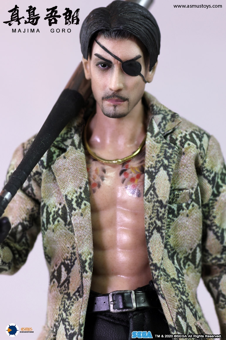 [ASM-YAKU02A] Ultimate 8" Tall Yakuza Majima Goro Figure by Asmus Toys ...