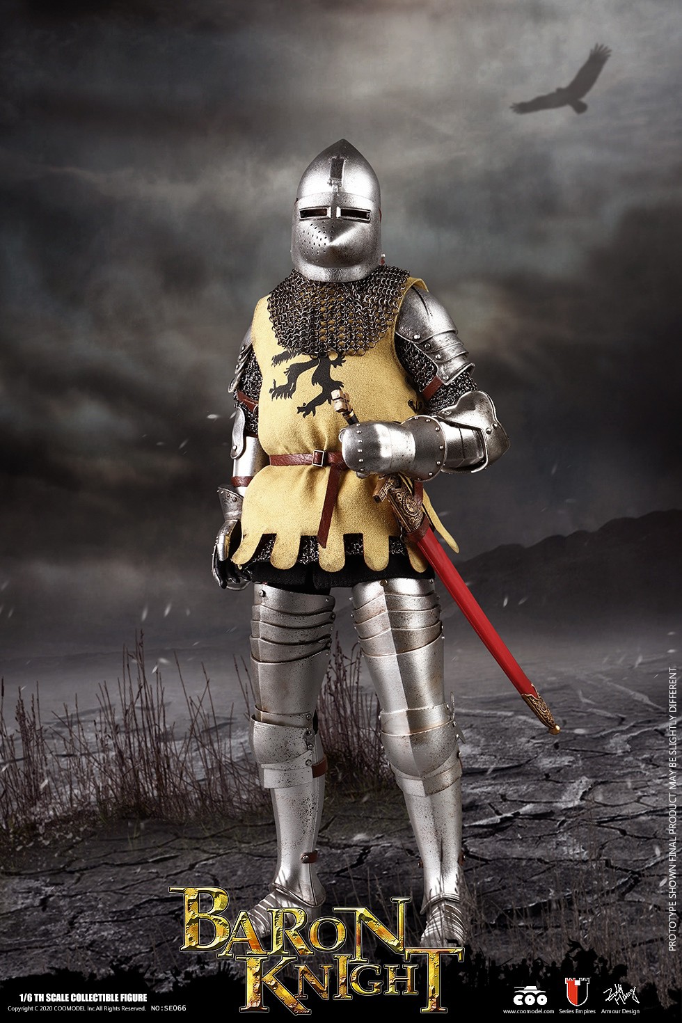 [CM-SE066] Die-Cast Alloy Baron Knight 1:6 Figure by COO Model - EKIA ...