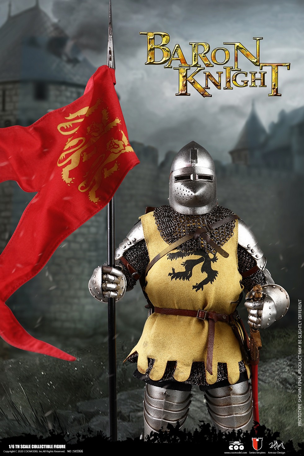 [CM-SE066] Die-Cast Alloy Baron Knight 1:6 Figure by COO Model - EKIA ...