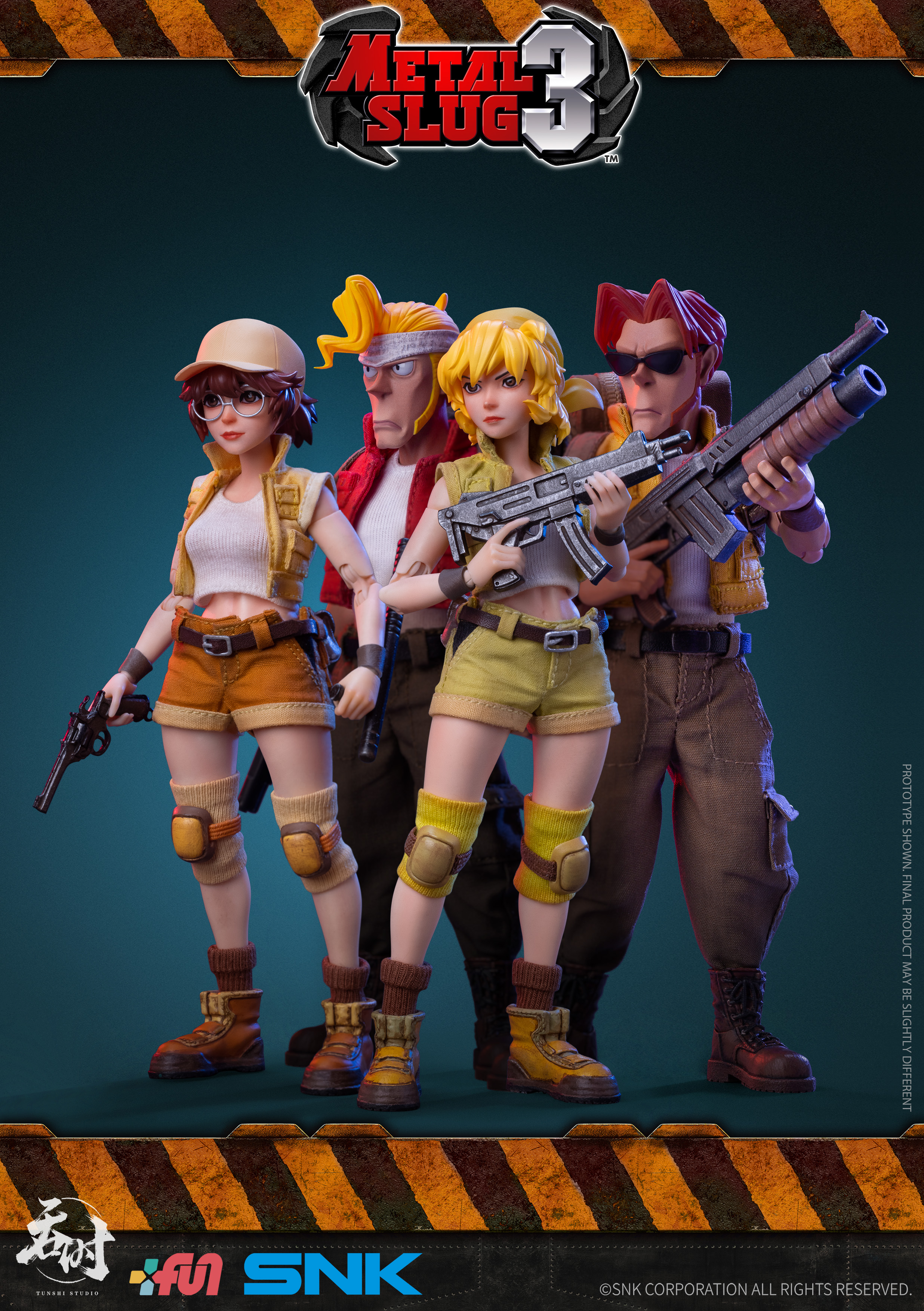 Tunshi Studio 1/12 SNK METAL SLUG III Eri Kasamoto Figure [TSS-007 ...