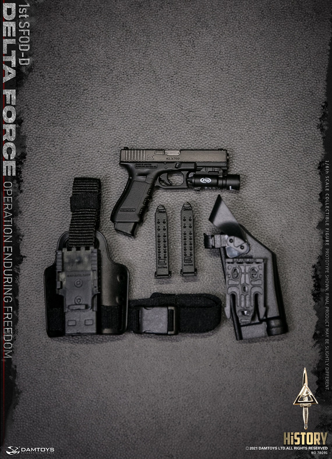 DAM Toys DELTA FORCE 1st SFOD-D Operation Enduring Freedom 1/6 Figure ...