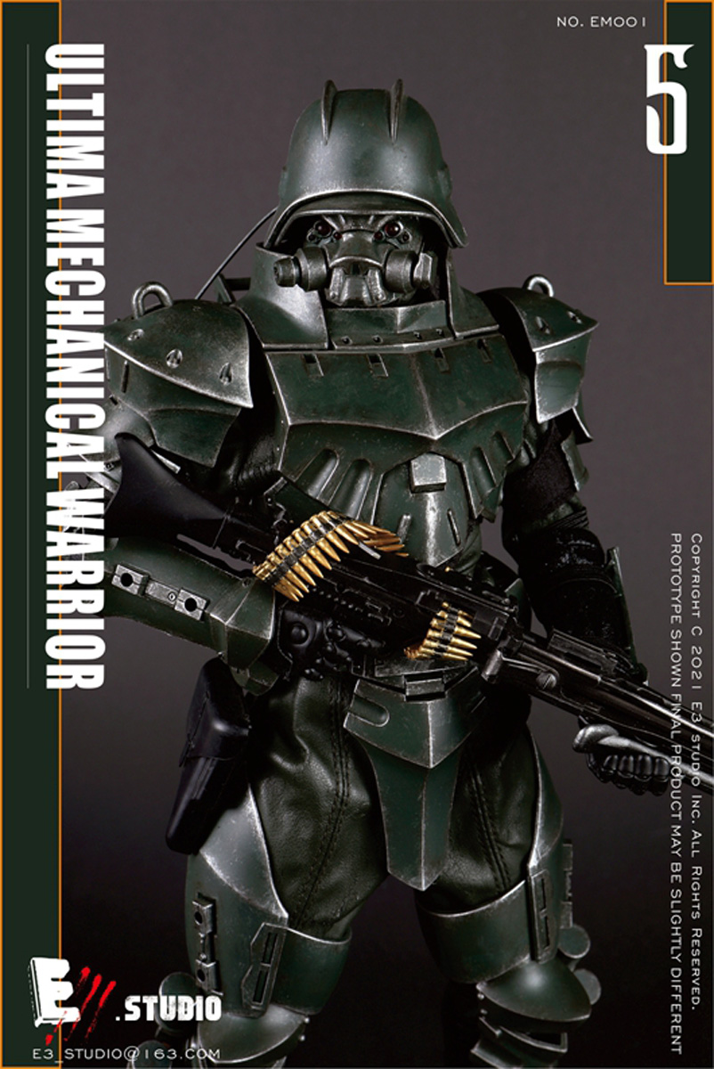 E3.STUDIO 1/6 Scale ULTIMA MECHANICAL WARRIOR NO.5 Figure [EM-001 ...