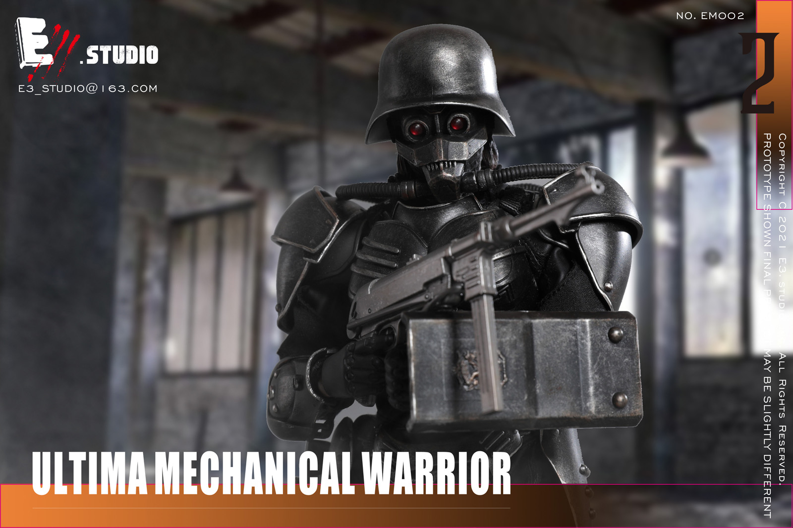 E3.STUDIO 1/6 Scale ULTIMA MECHANICAL WARRIOR NO.2 Figure [EM-002 ...