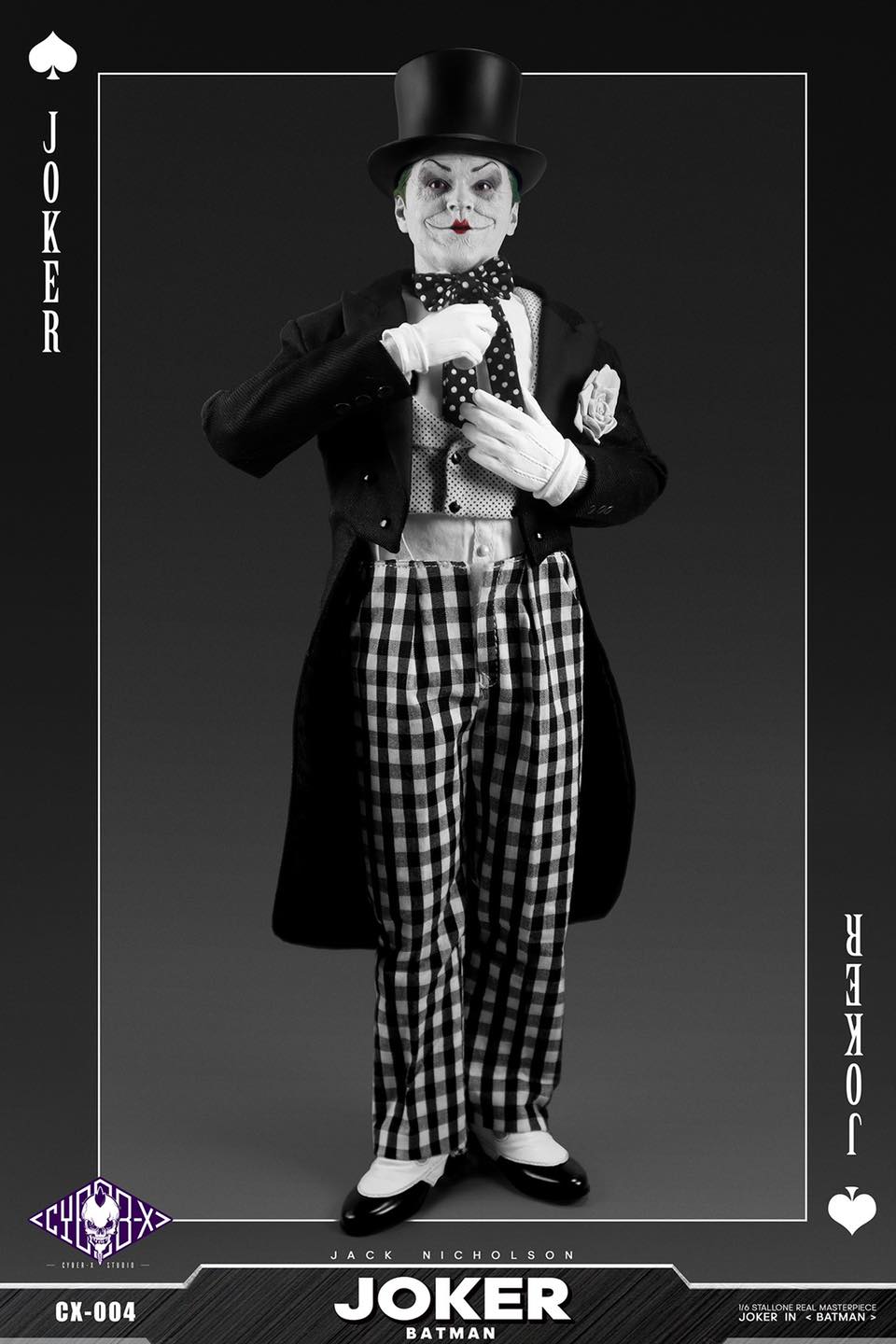 Cyber-X Studio 1/6 Jack Black Suit Action Figure [CX-004] - EKIA Hobbies