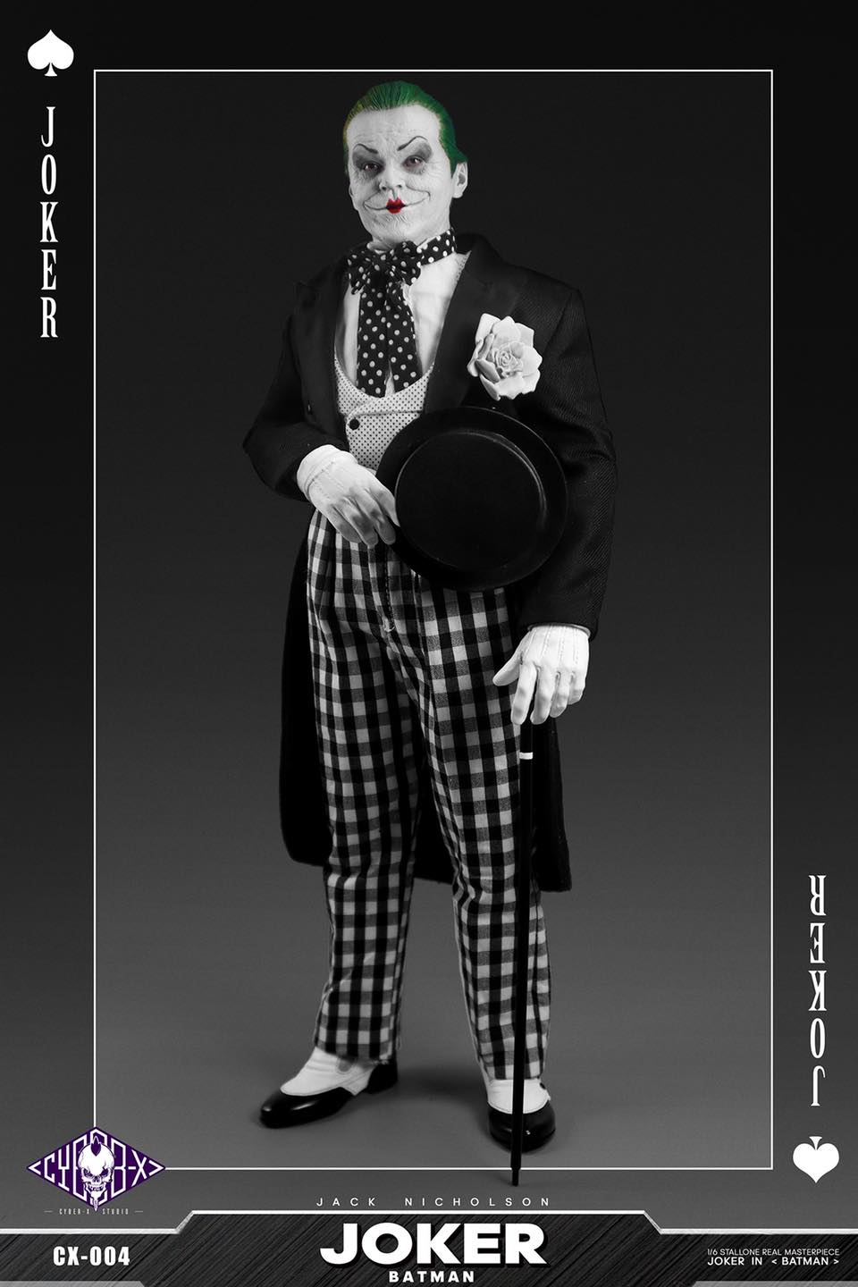 Cyber-X Studio 1/6 Jack Black Suit Action Figure [CX-004] - EKIA Hobbies