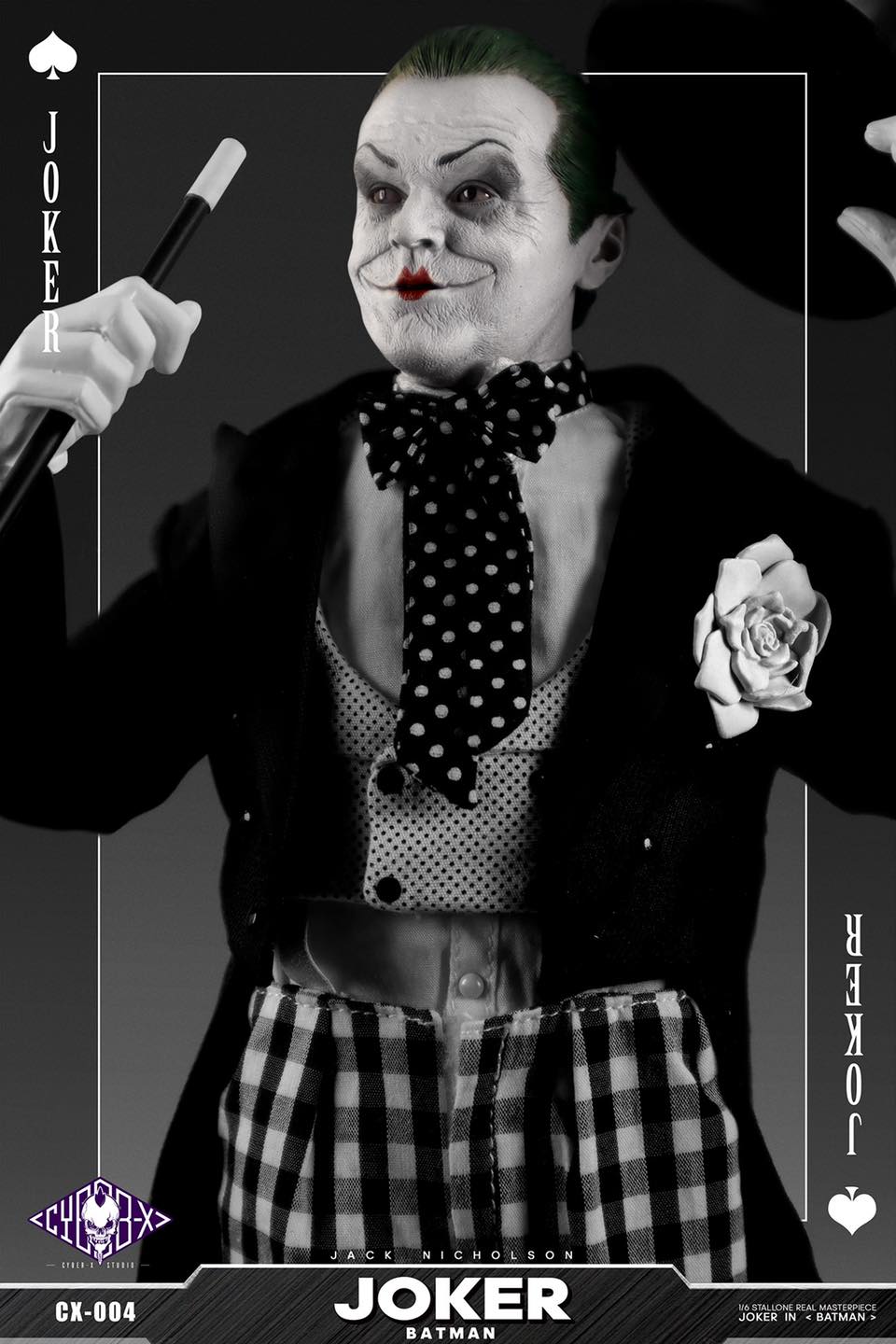 Cyber-X Studio 1/6 Jack Black Suit Action Figure [CX-004] - EKIA Hobbies