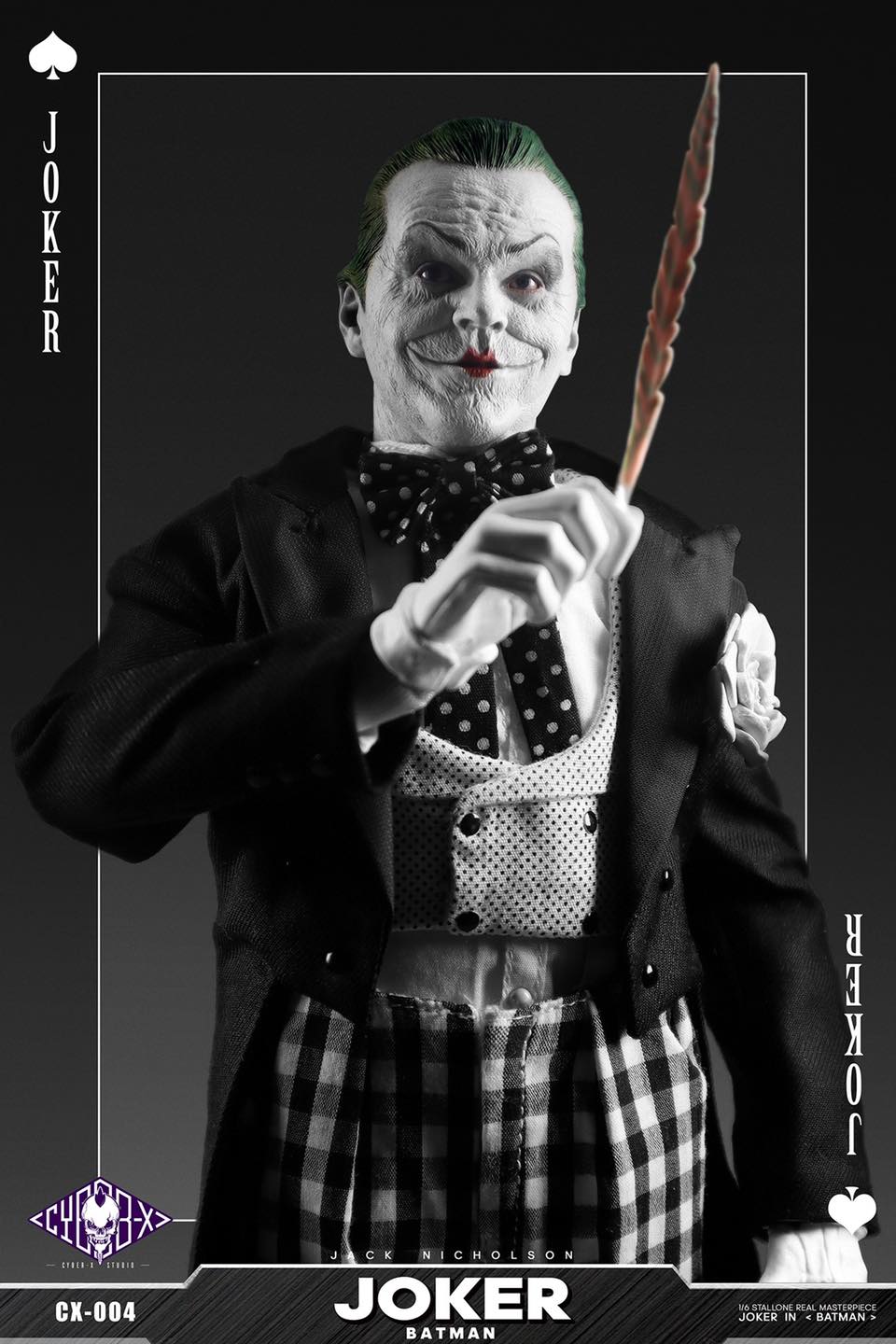 Cyber-X Studio 1/6 Jack Black Suit Action Figure [CX-004] - EKIA Hobbies