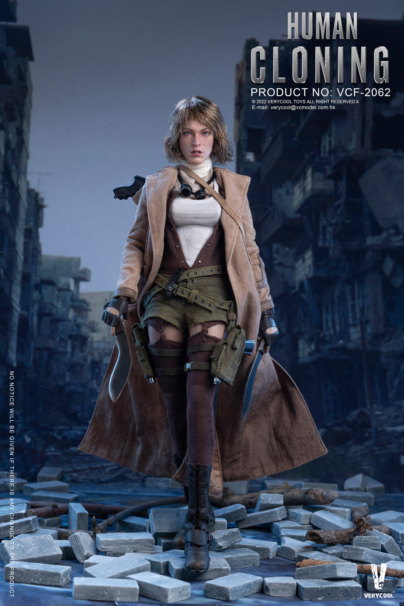 Very Cool 1/6 Human Cloning Female Action Figure [VCF-2062] - EKIA Hobbies