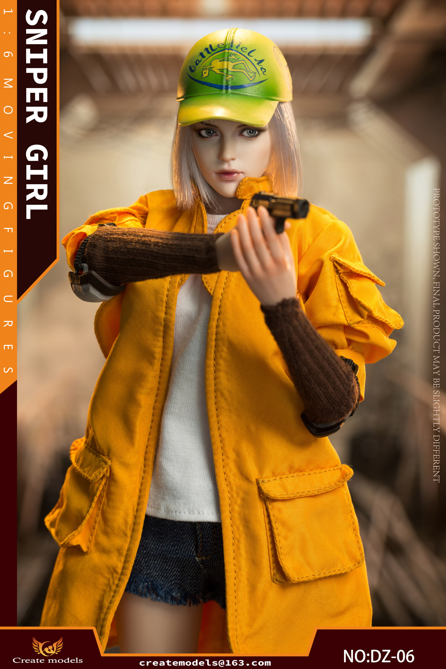 Create Models 1:6 Sniper Girl Lan Figure [CMD-DZ06] - EKIA Hobbies