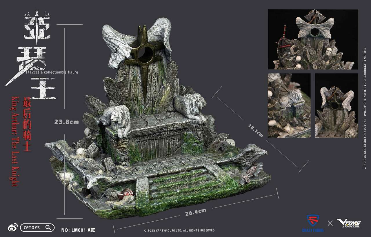 Takethat X Crazy Figure 1:12 King Arthur Base [CF-LM001A] - EKIA Hobbies
