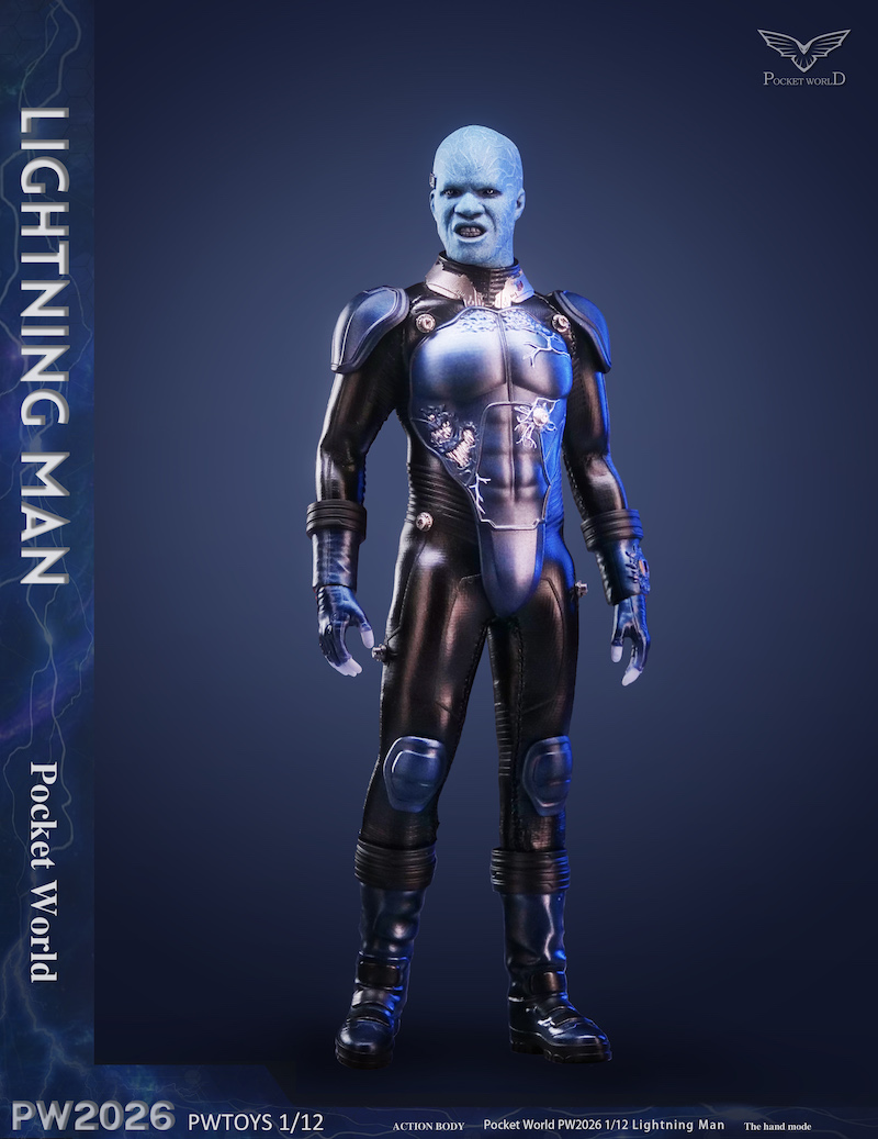 Pocket World 1/12 Lighting Man Deluxe Figure [PW-2026B] - EKIA Hobbies